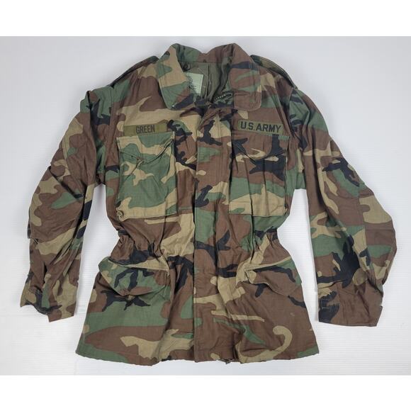 U.S. Army | Jackets & Coats | Vintage Us Army M65 Field Jacket Woodland ...